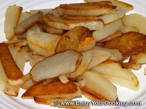 Fried Potatoes | Recipe | My Homemade Food Recipes & Tips @EnjoyYourCooking
