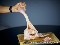 How to Skin Raw Chicken in One Piece | Recipe | My Homemade Food ...