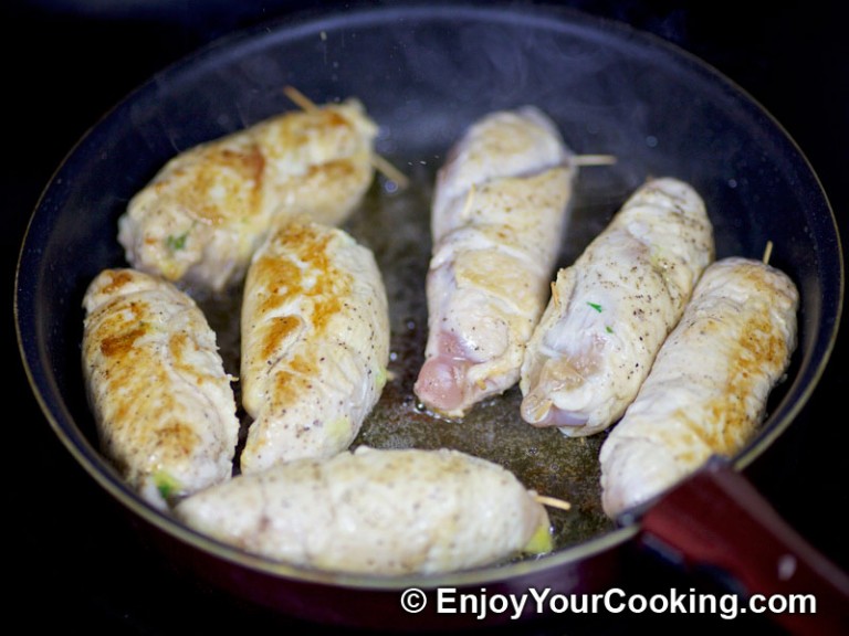 Baked Chicken Rolls with Cheese and Butter | Recipe | My Homemade Food ...
